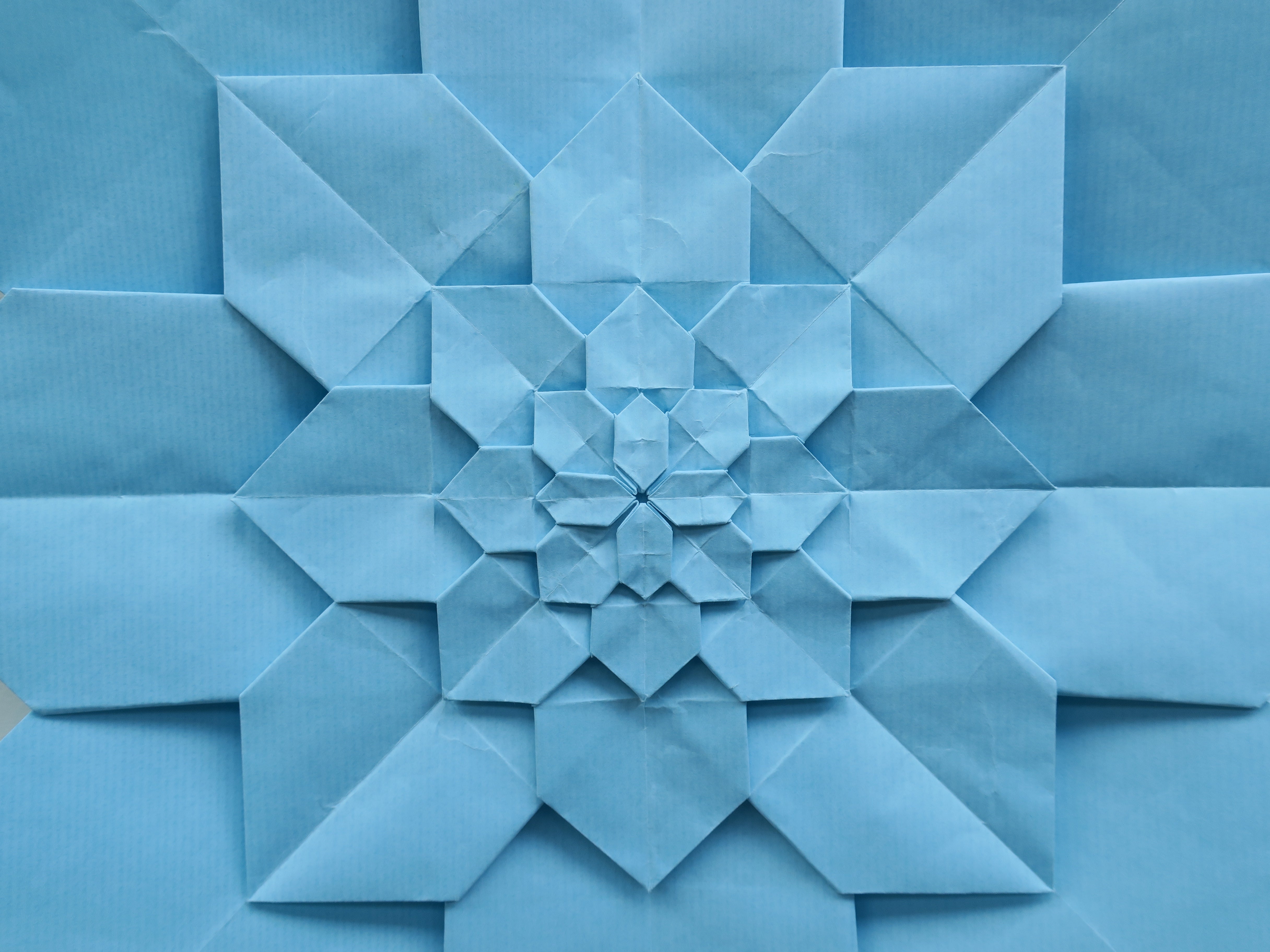 Triangle Tessellation Origami