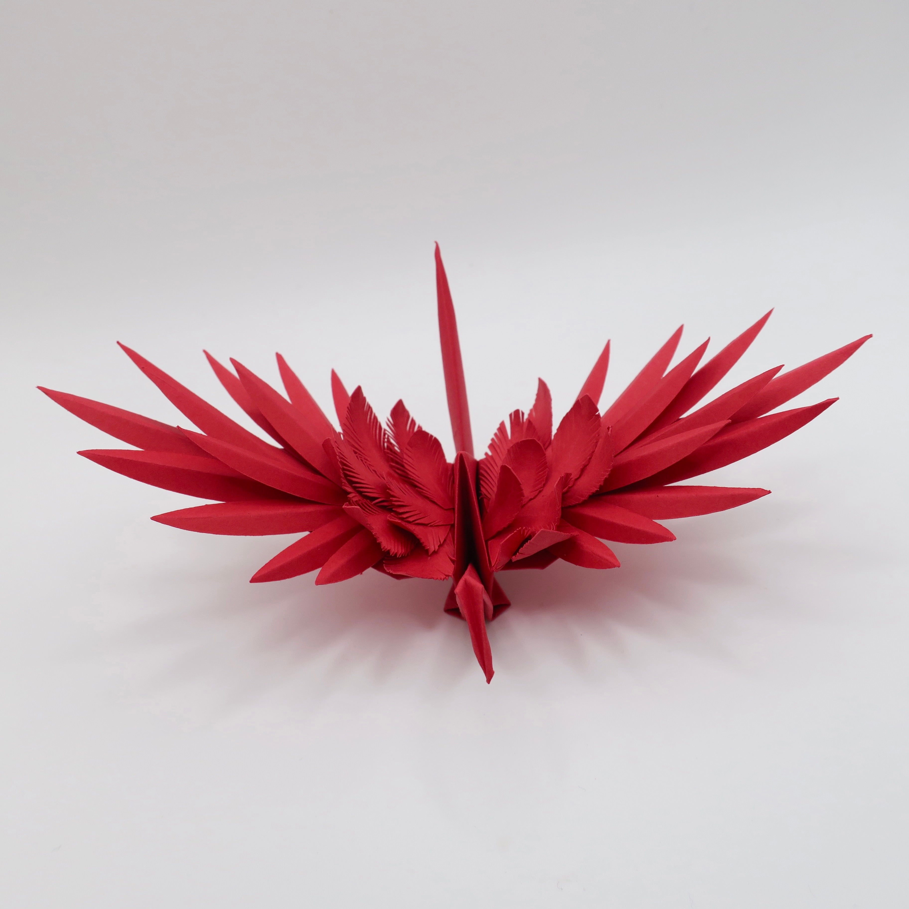 Origami Feathered Crane - Fire – Lavender Home C&S Ltd