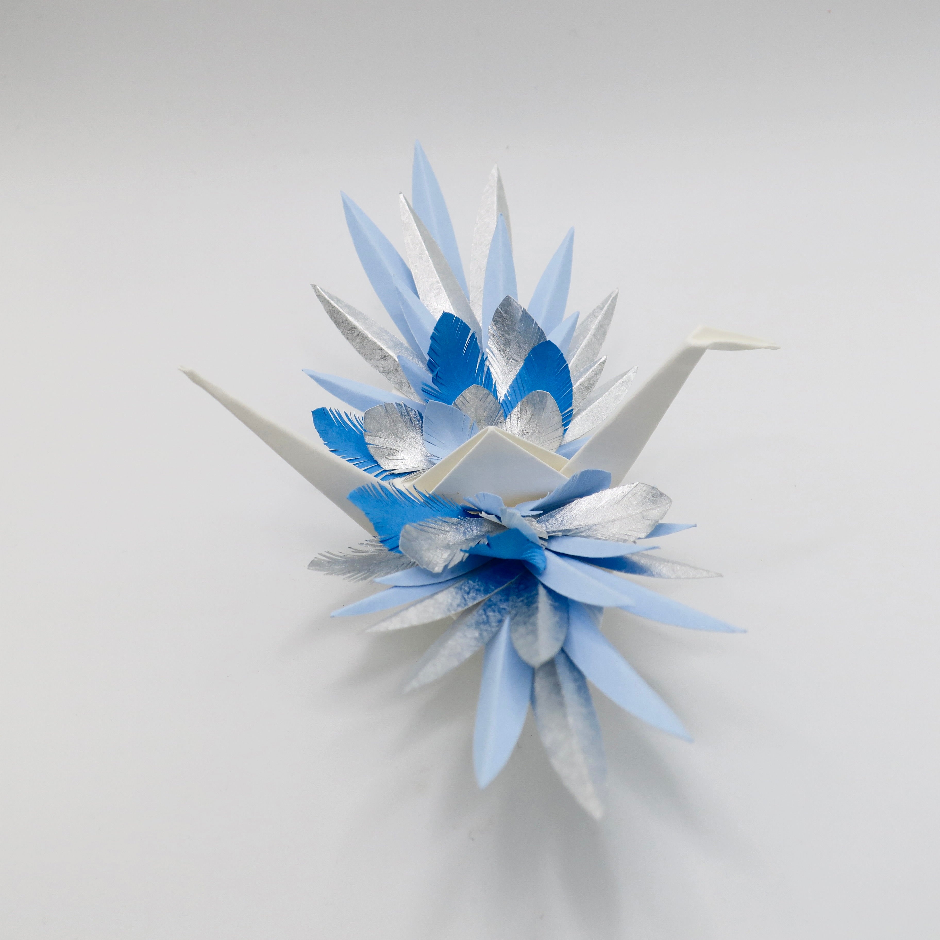 Paper Feathered Crane - Ice – Lavender Home C&S Ltd