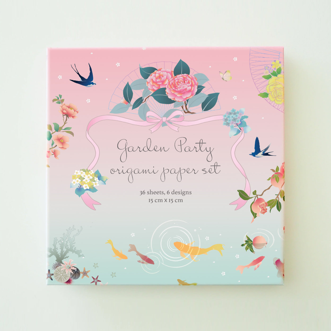 Garden Party Origami paper Pack, Versailles Soiree 15x15cm – Lavender ...