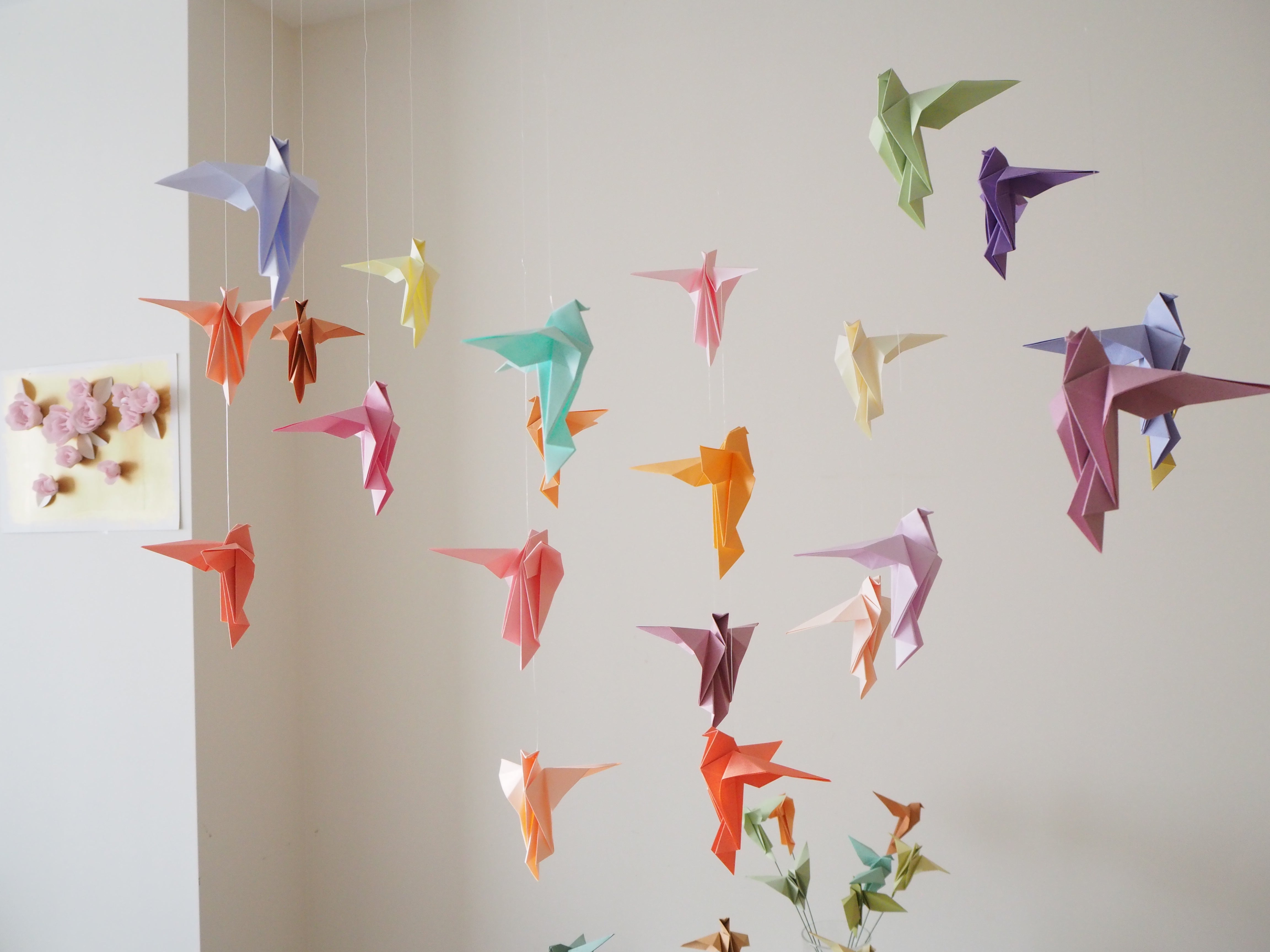 Hanging Flowers & Birds Origami Workshop – Lavender Home C&S Ltd